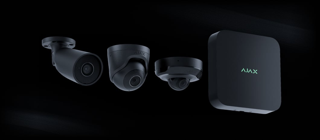 Current product lines of the Ajax security system