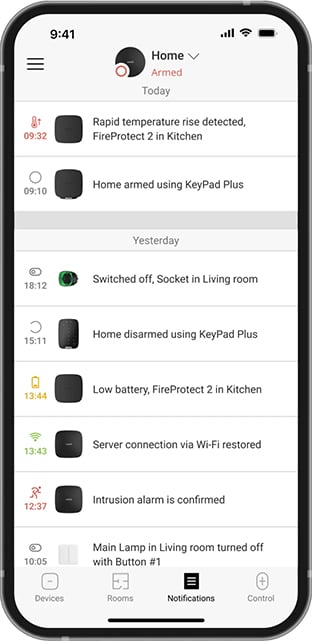 Ajax FireProtect 2 (Heat/Smoke) is a next-gen fire detector