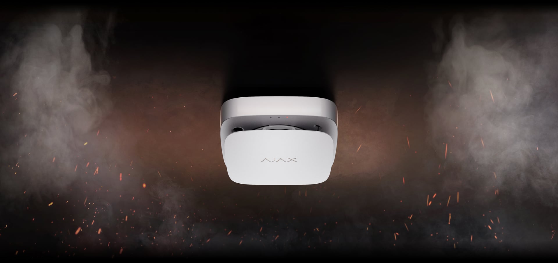 Ajax FireProtect 2 (Heat/Smoke) yeni nesil bir yangın dedektörüdür