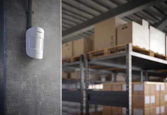 Ajax Systems motion detectors for the alarm system
