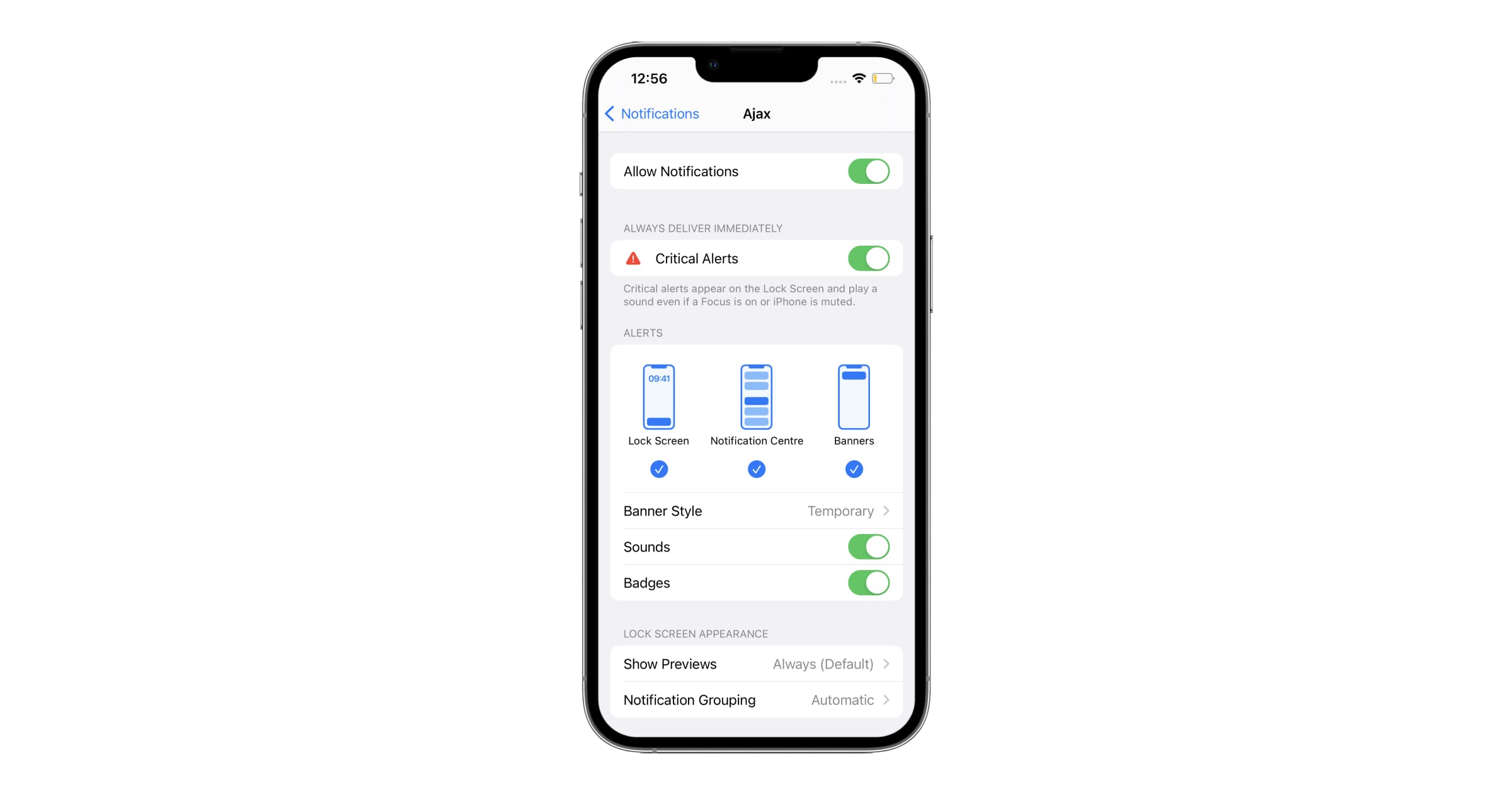 How to set up notifications for the Ajax app on iPhone | Ajax Systems ...