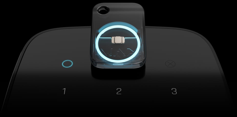 KeyPad Plus — Security keypad with support for contactless chips