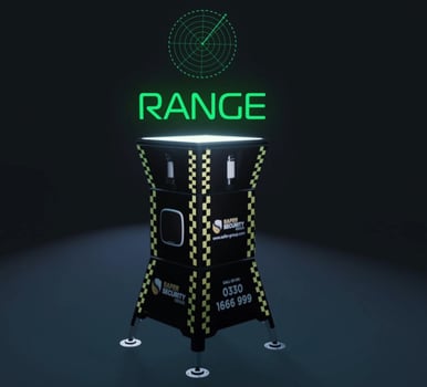 Autonomous, mobile intrusion detection station Safer Pod S1