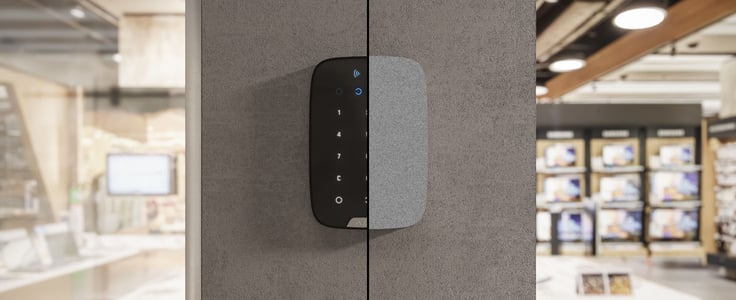 KeyPad Plus — Security keypad with support for contactless chips