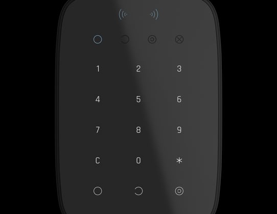 KeyPad Plus — Security keypad with support for contactless chips