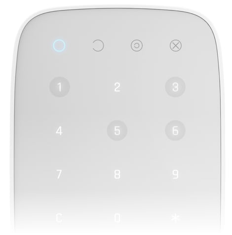 KeyPad - Wireless touch keyboard | Ajax Systems
