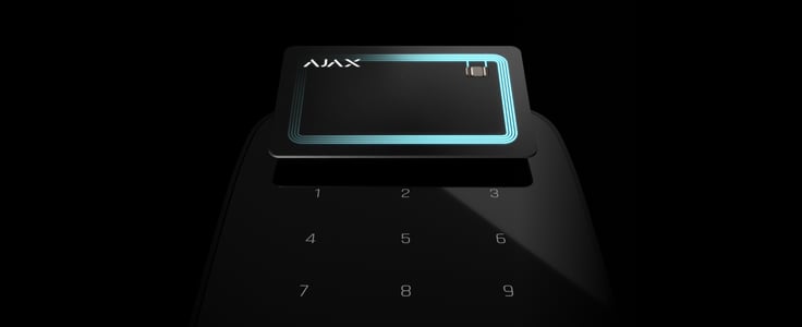 KeyPad Plus — Security keypad with support for contactless chips