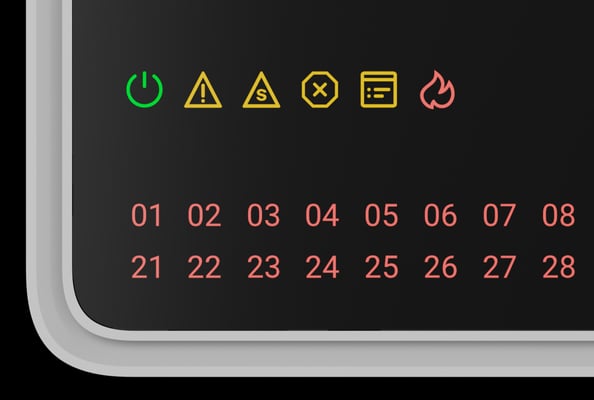 Addressable fire alarm control panel | EN54 Fire Hub Jeweller