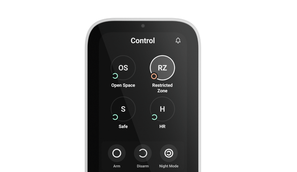 KeyPad TouchScreen — Wireless keyboard with a screen