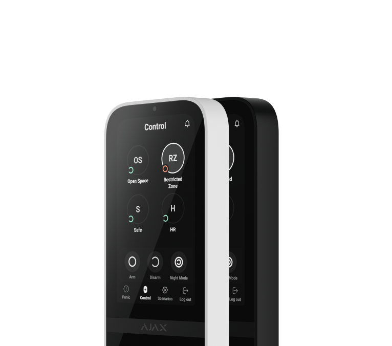 KeyPad TouchScreen — Wireless keyboard with a screen