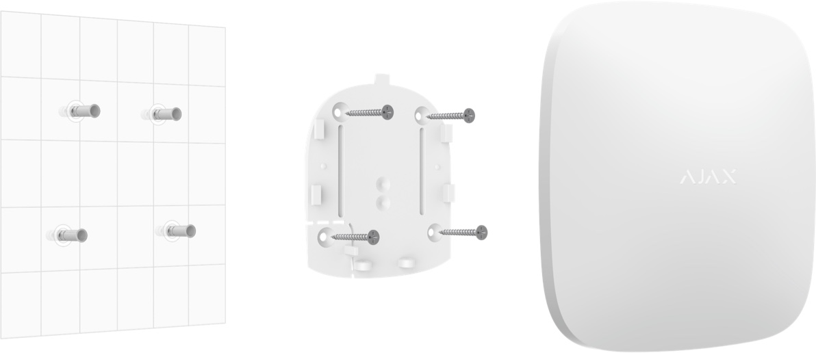 Hub 2 Plus — Advanced control panel with 4 communication channels