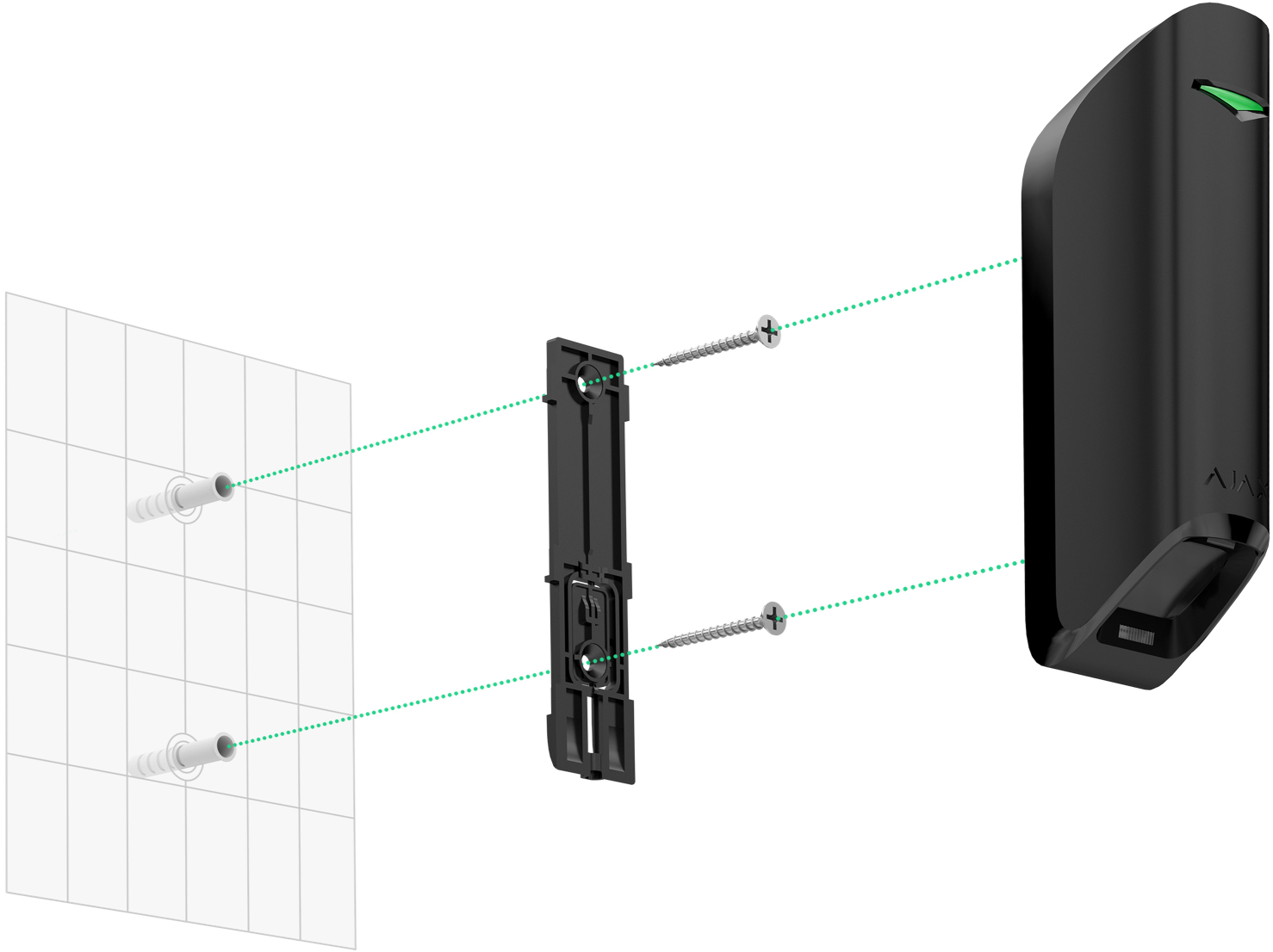 MotionProtect Curtain — Curtain motion detector for indoor use