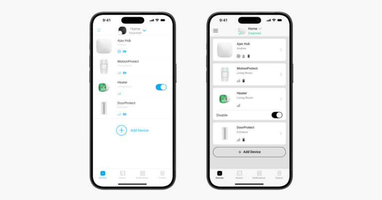 Introducing the redesigned Ajax apps for iOS and Android